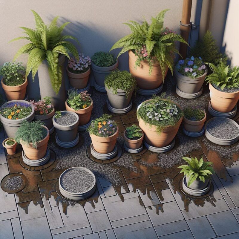 How To Stop Staining On Patio From Plant Pots - PlantopiaHub - Your ...