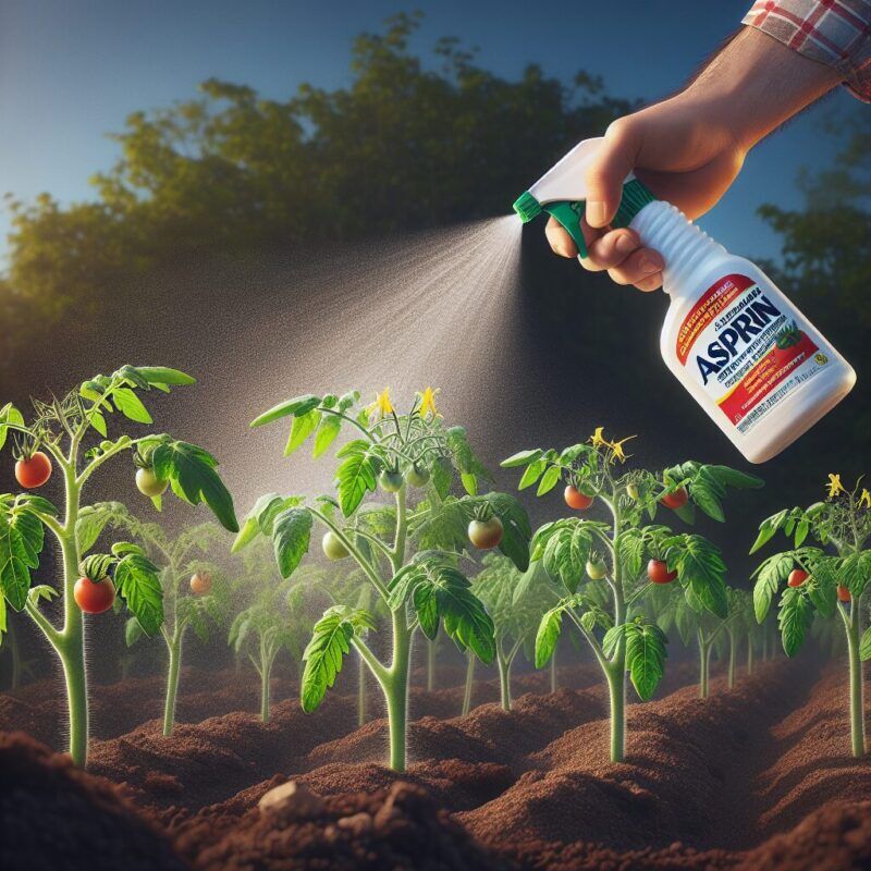 When To Spray Aspirin On Tomato Plants - PlantopiaHub - Your Ultimate ...