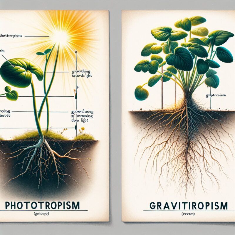 What Are Two Differences Between Phototropism And Gravitropism In Plants Plantopiahub Your